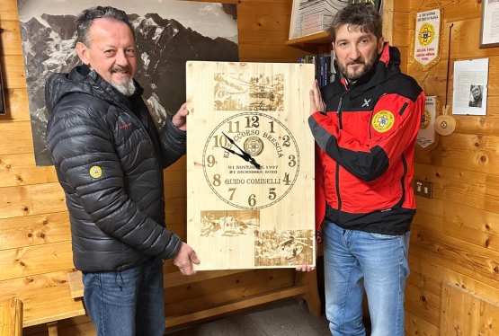 +Valli TV | Il CNSAS premia il camuno Cominelli